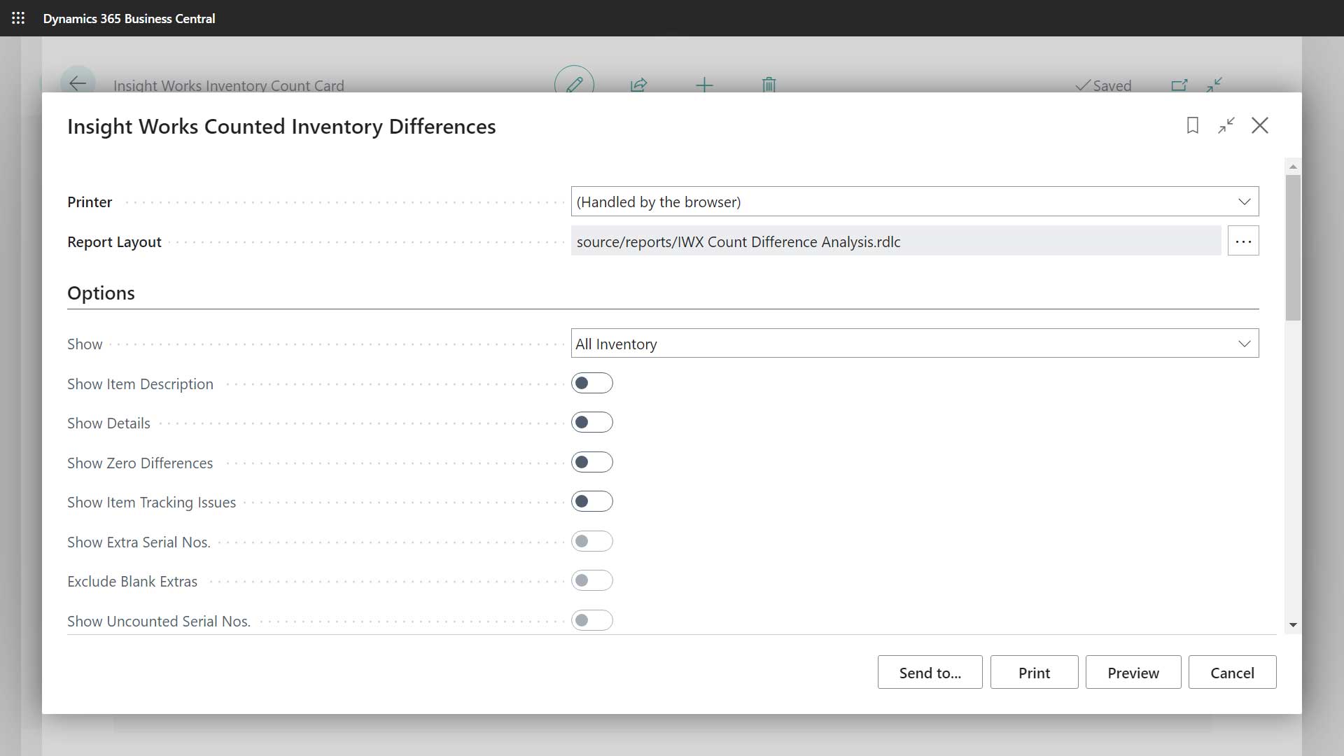 Advanced Inventory Count for Business Central